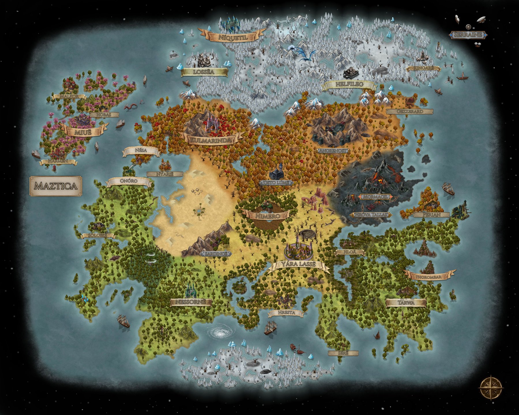 Feywild | Inkarnate - Create Fantasy Maps Online