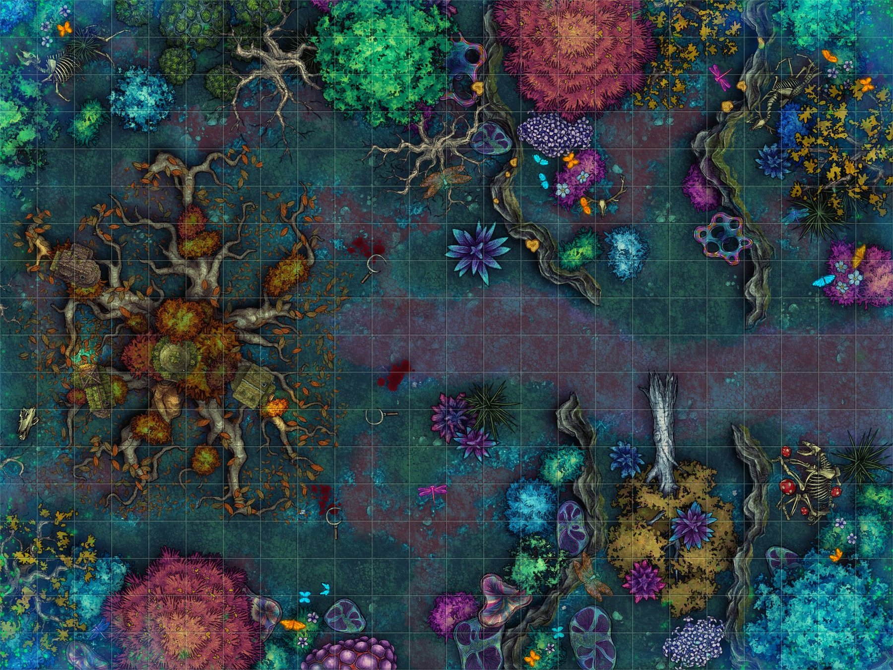 Thither: Grandfather Tree | Inkarnate - Create Fantasy Maps Online