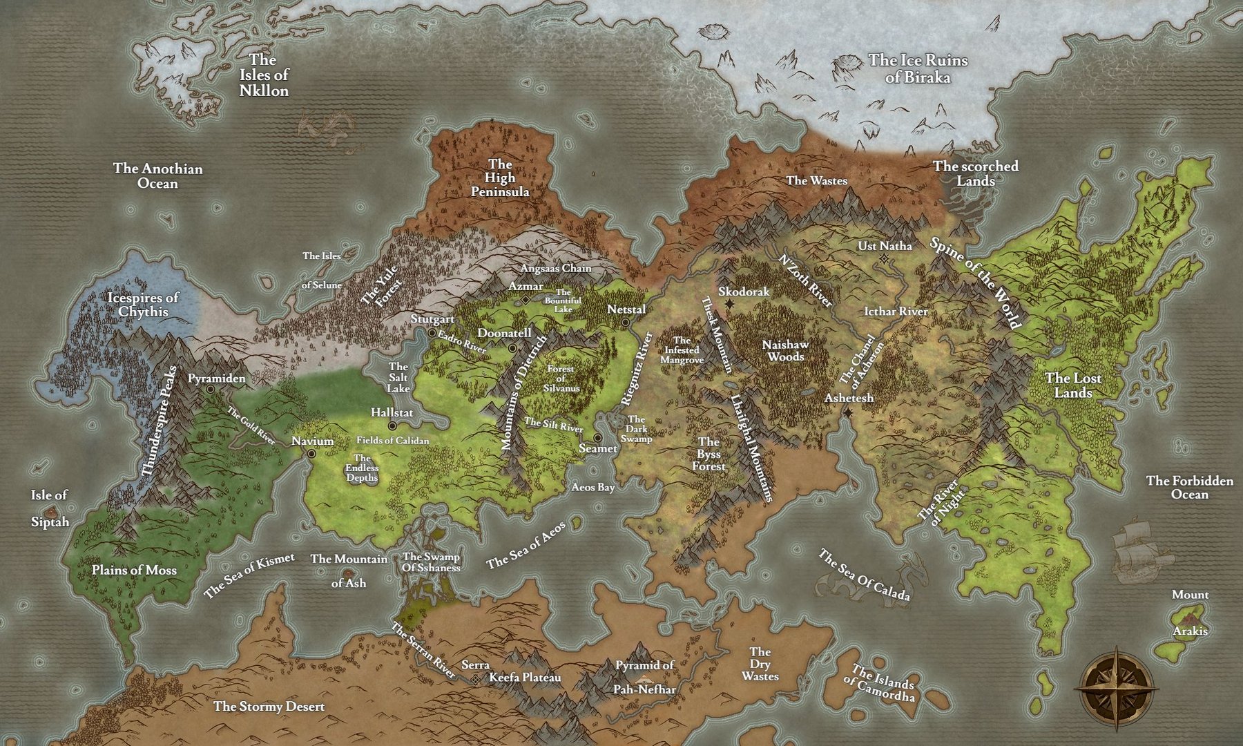 Irilia | Inkarnate - Create Fantasy Maps Online