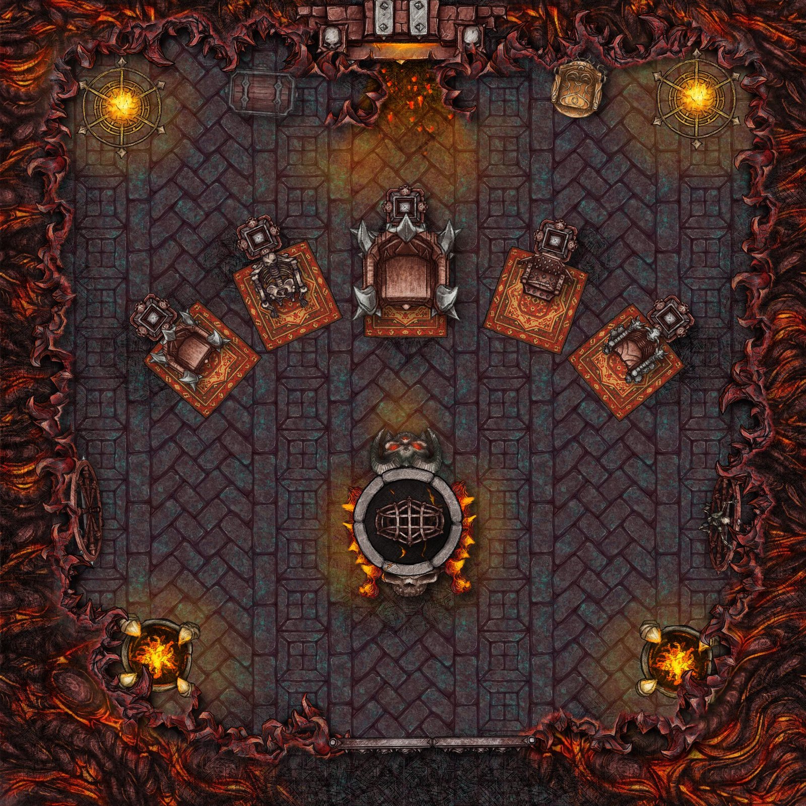 Hells Five Seats | Inkarnate - Create Fantasy Maps Online