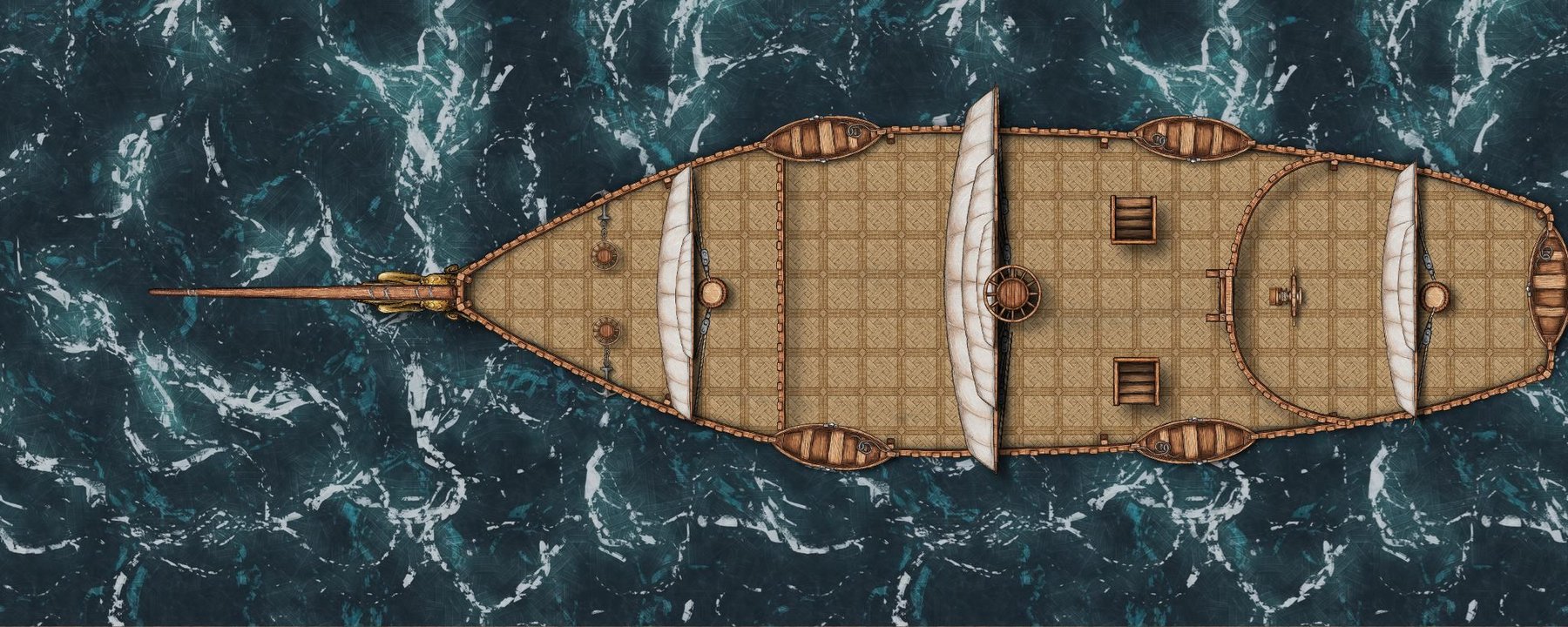 The Mermaids Aria | Inkarnate - Create Fantasy Maps Online