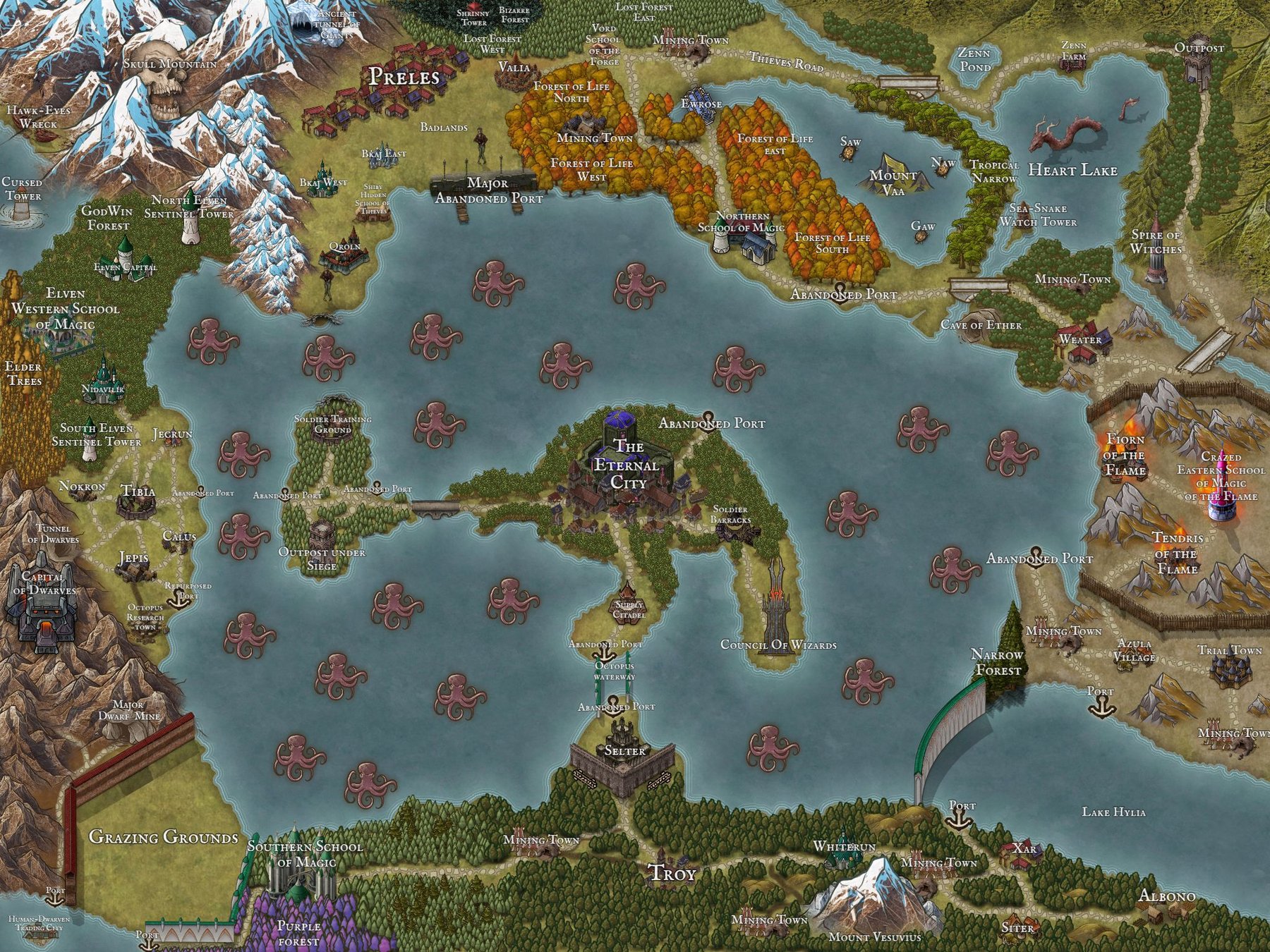 Before disaster | Inkarnate - Create Fantasy Maps Online