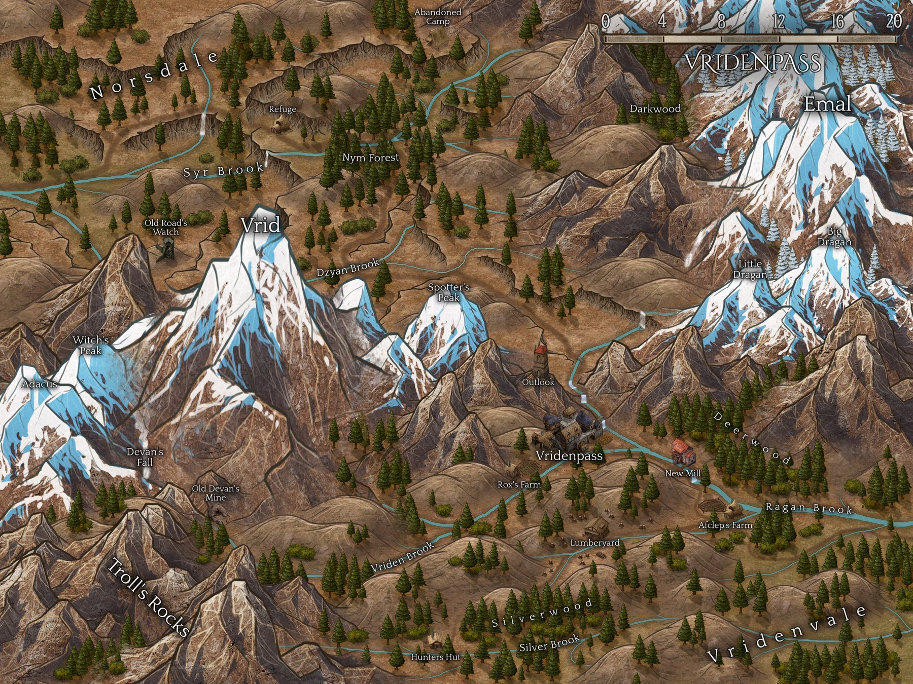 Vridenpass | Inkarnate - Create Fantasy Maps Online