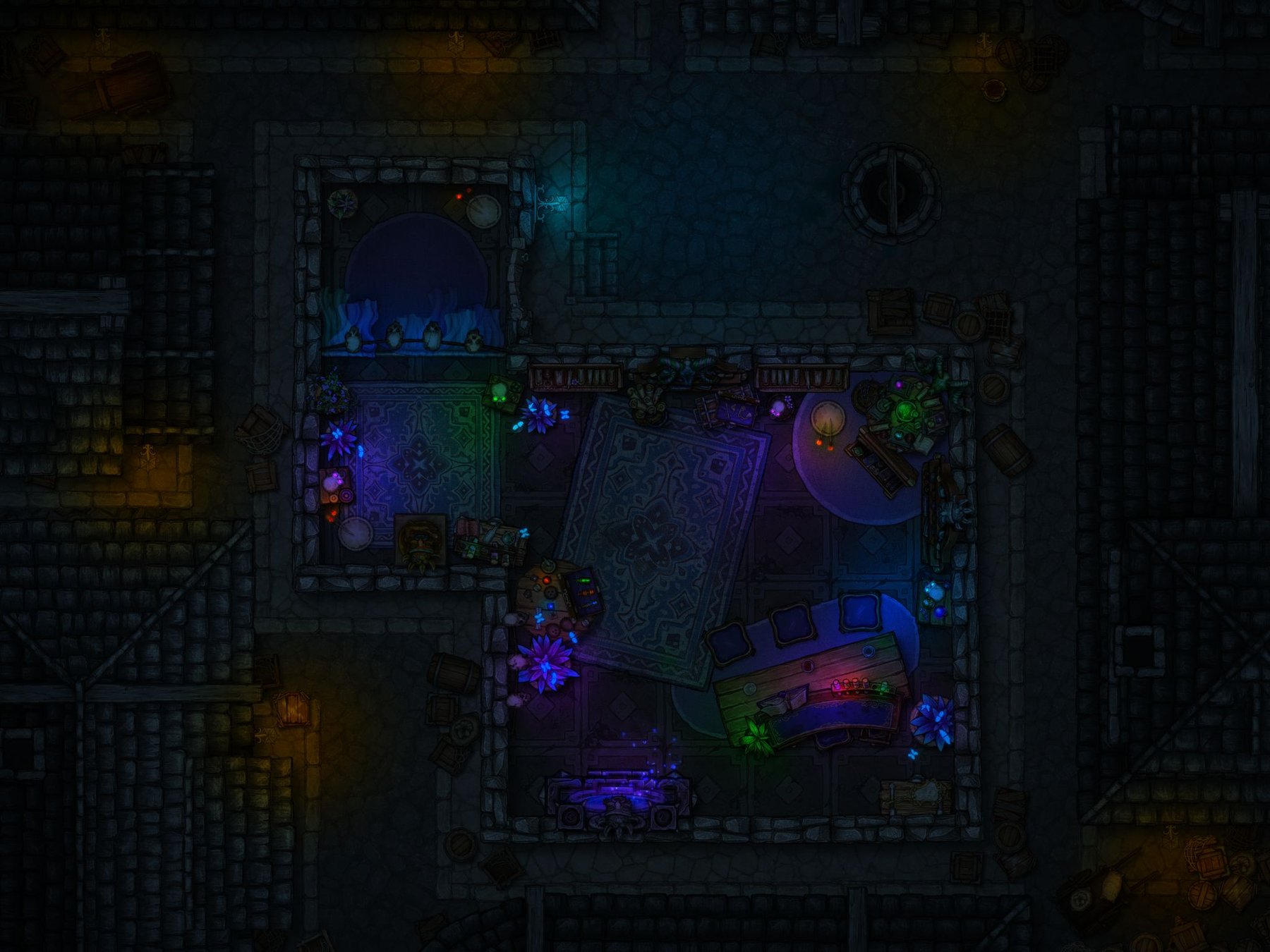 Madame Mojo's House of Spirits | Inkarnate - Create Fantasy Maps Online