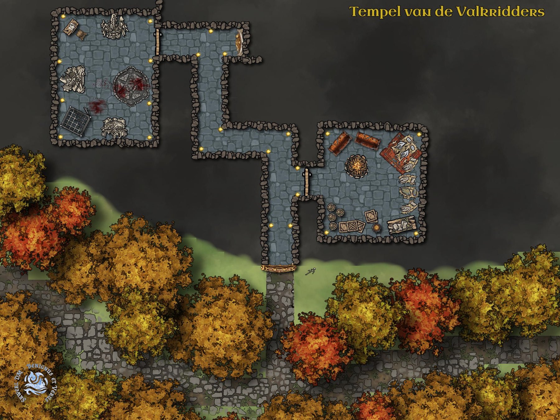 Valkridder Tempel - ZG | Inkarnate - Create Fantasy Maps Online