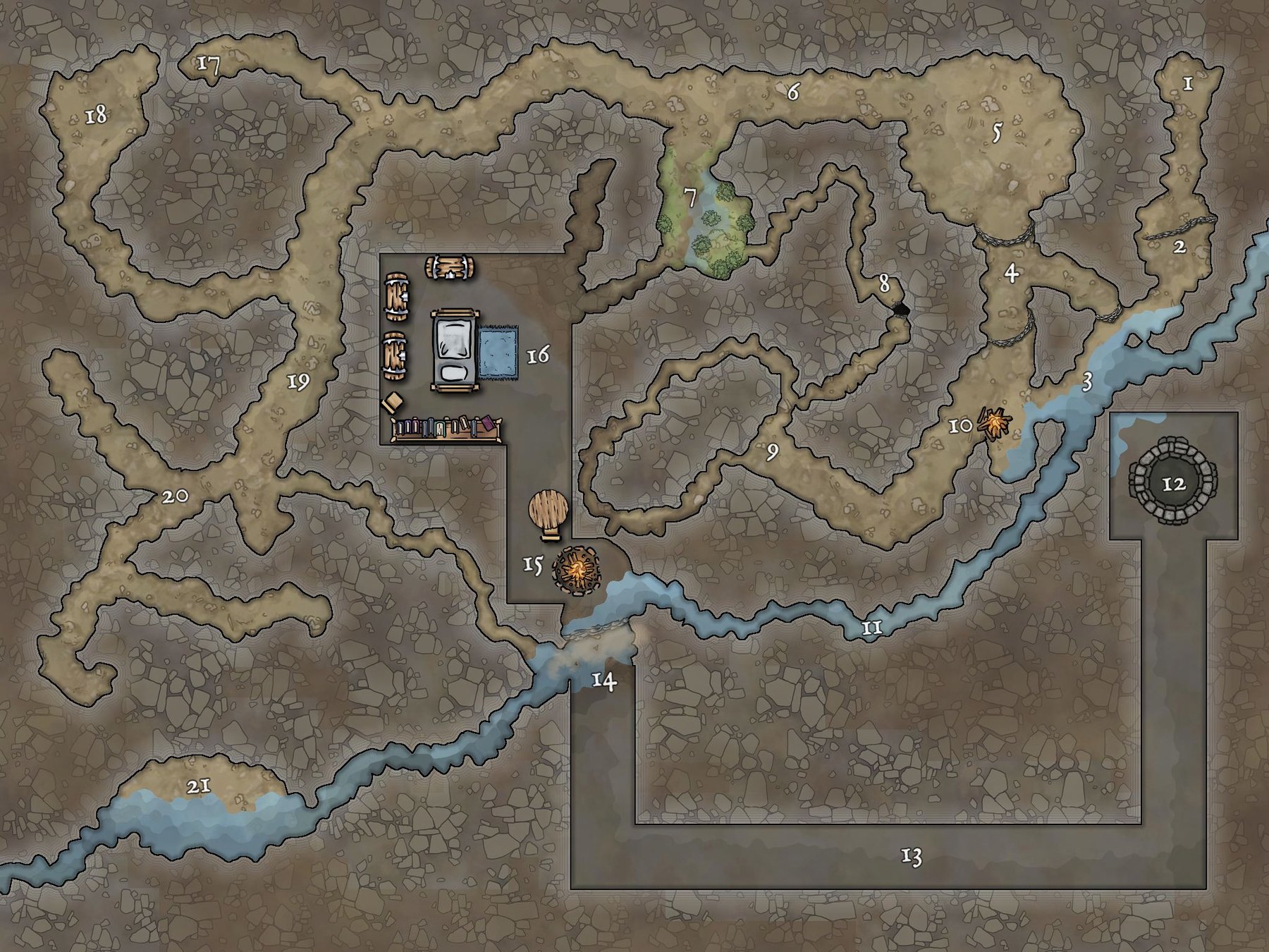 Underground | Inkarnate - Create Fantasy Maps Online