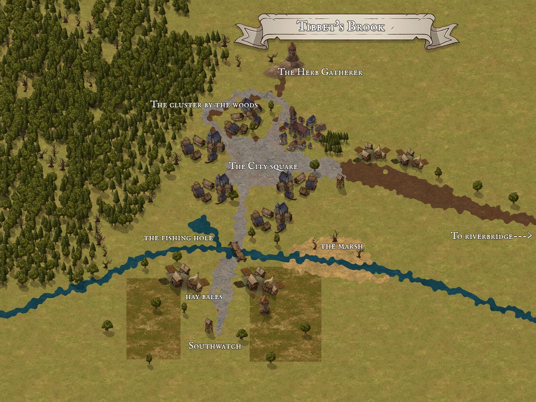 tibbet's brook | Inkarnate - Create Fantasy Maps Online