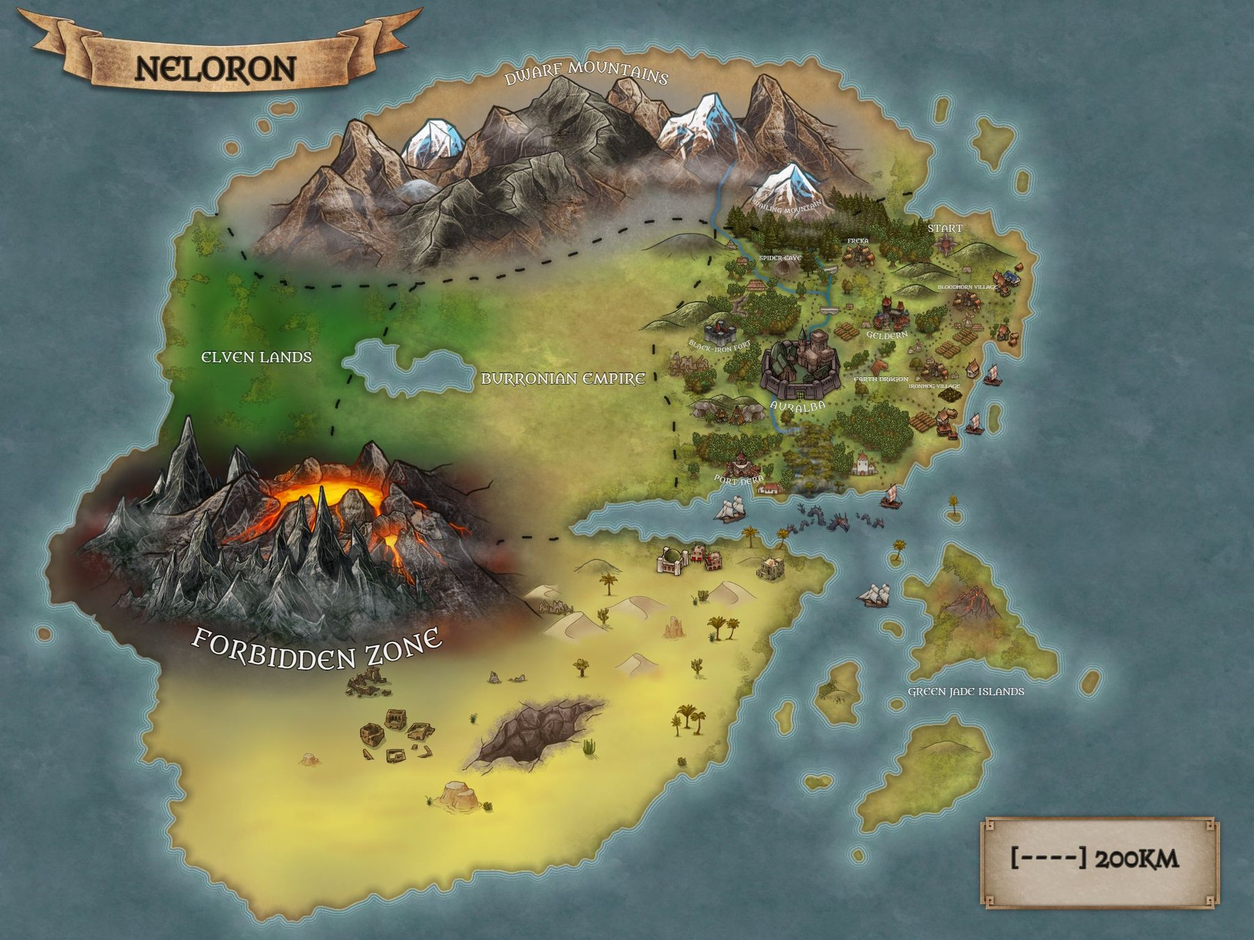 Neloron | Inkarnate - Create Fantasy Maps Online