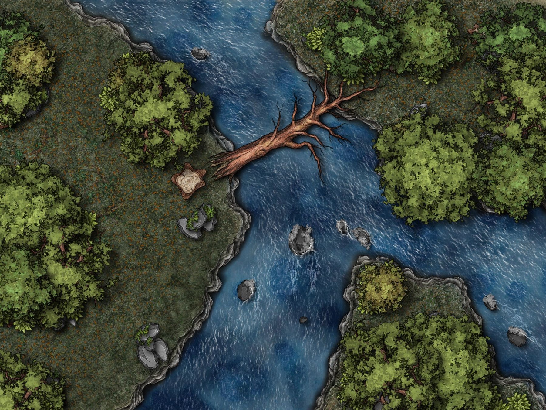 River Crossing | Inkarnate - Create Fantasy Maps Online