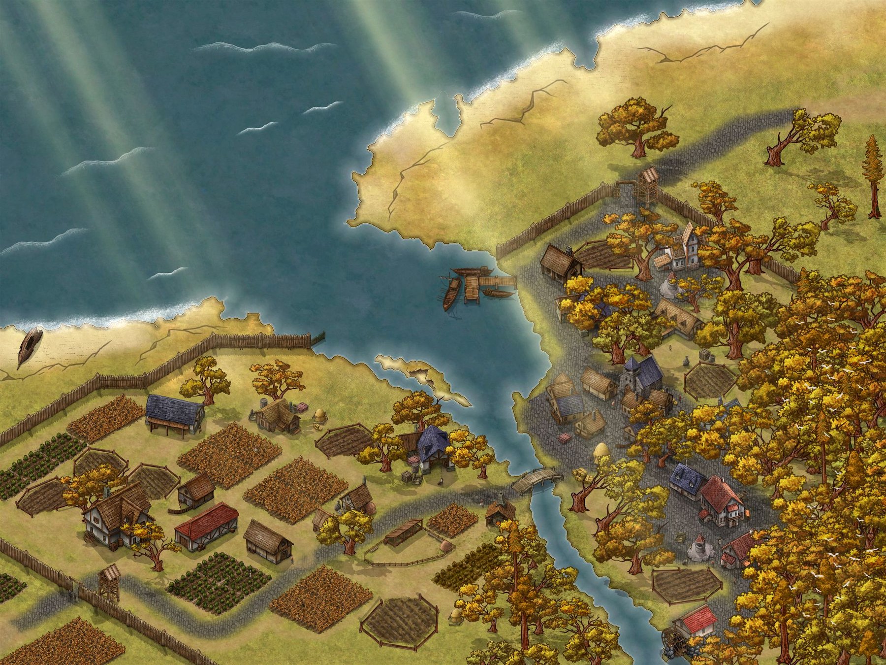 Delta Front | Inkarnate - Create Fantasy Maps Online