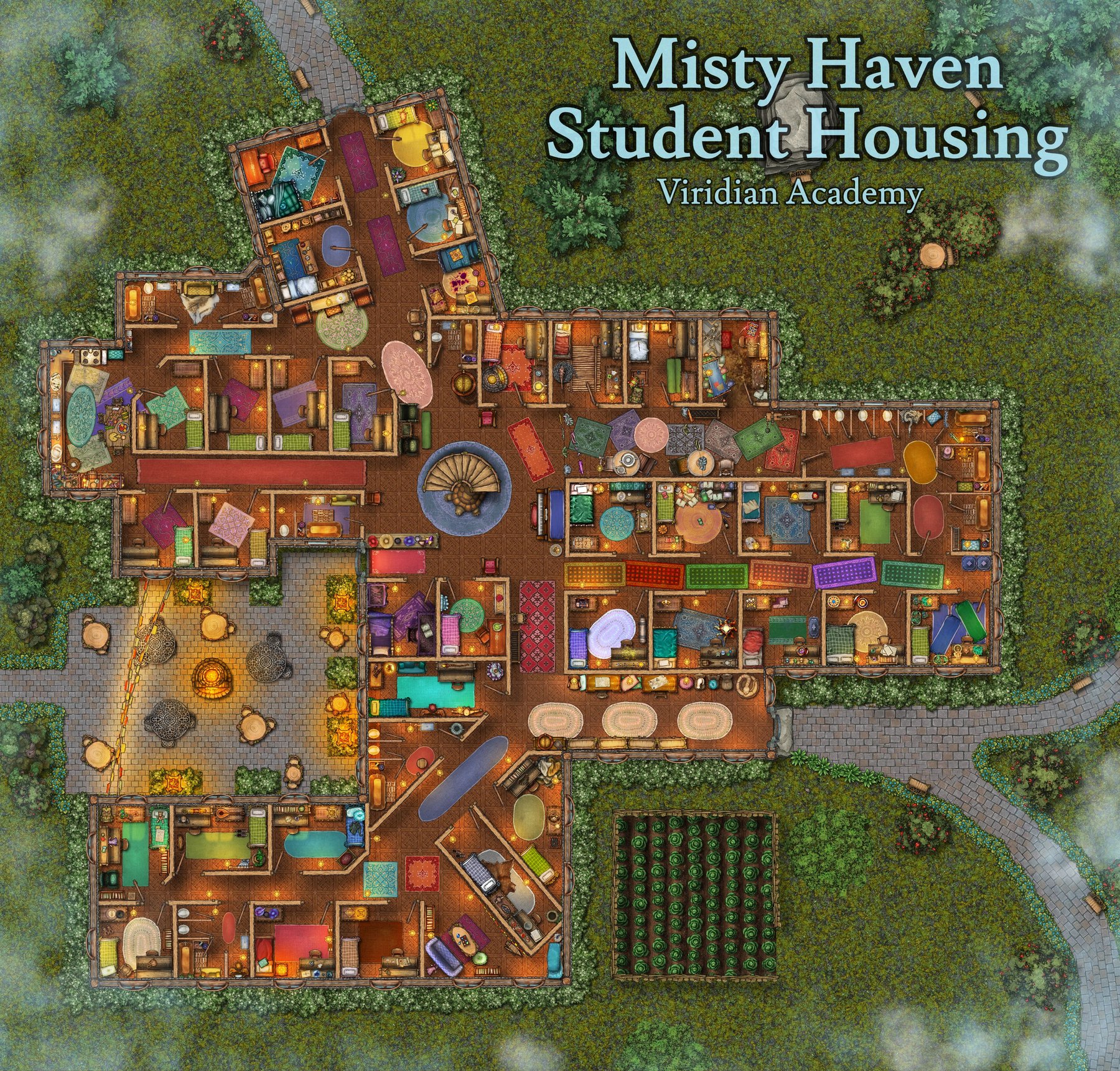 Misty Haven | Inkarnate - Create Fantasy Maps Online