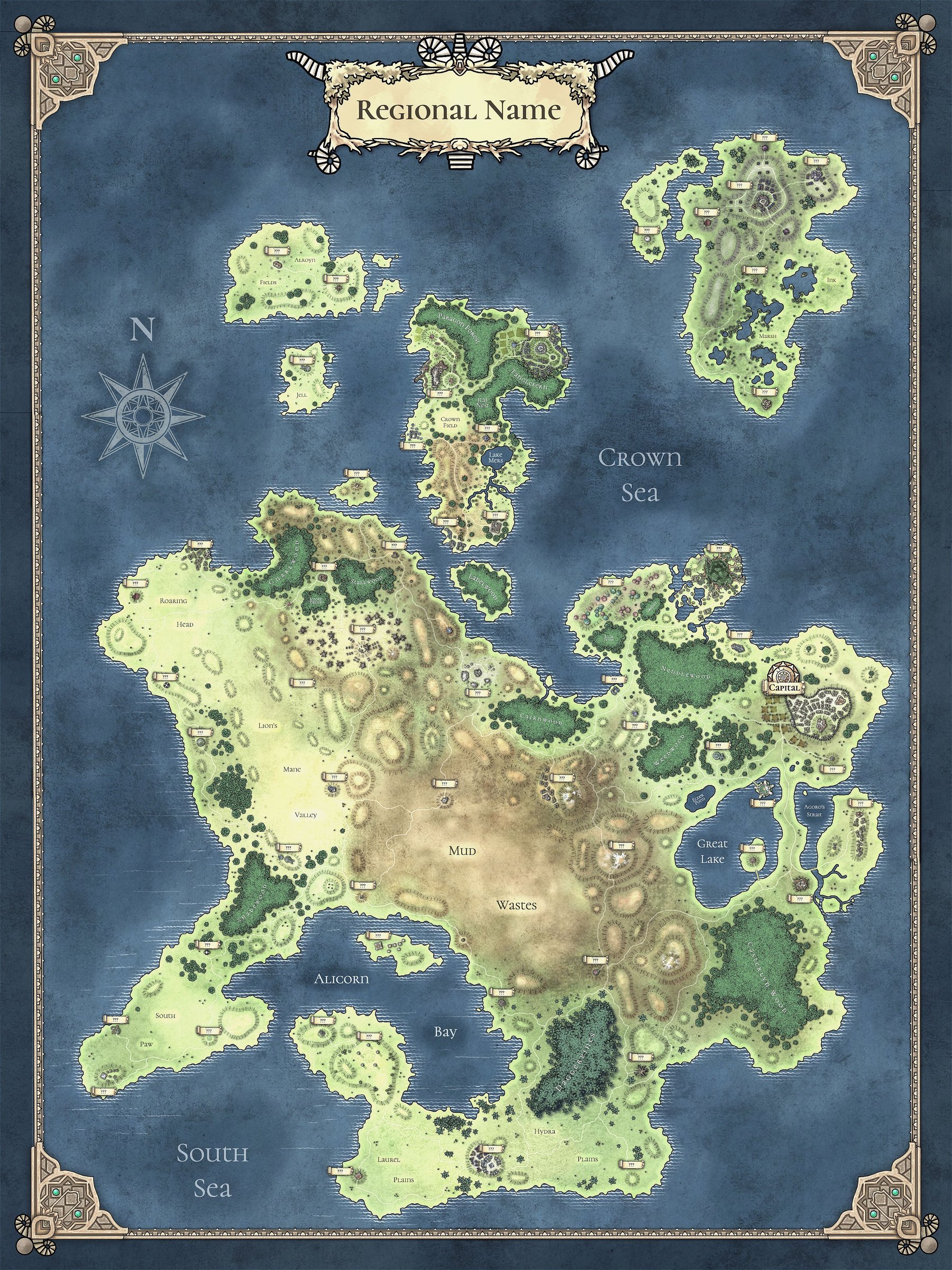 Label this Map | Inkarnate - Create Fantasy Maps Online