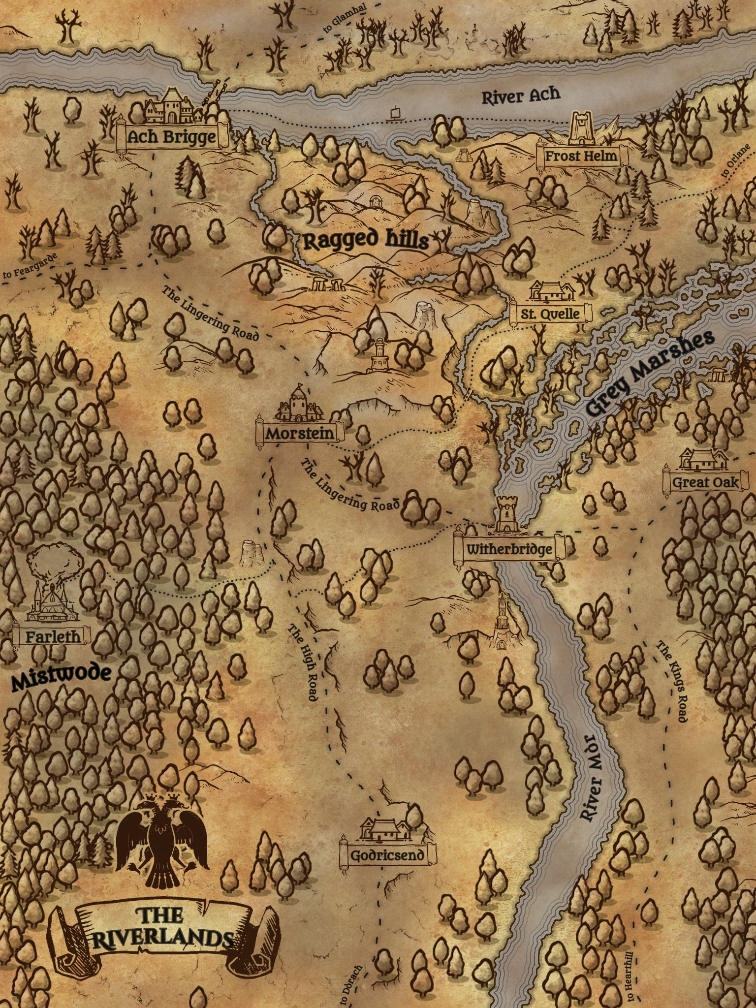 The Riverlands | Inkarnate - Create Fantasy Maps Online
