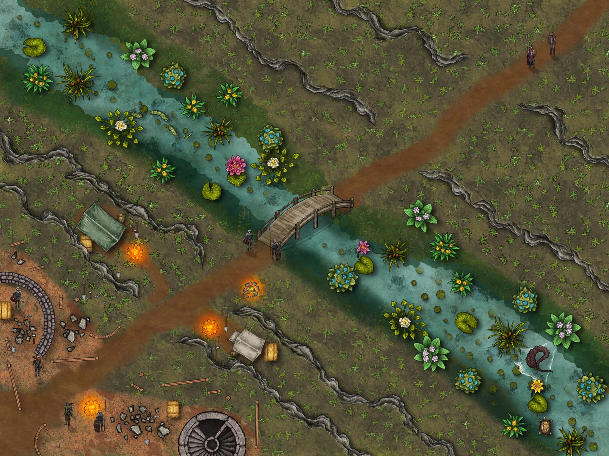 On the border | Inkarnate - Create Fantasy Maps Online