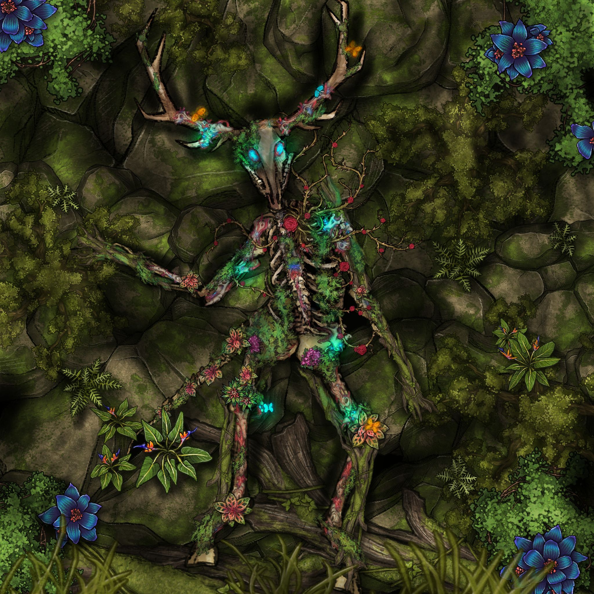 Taergorian Wendigo | Inkarnate - Create Fantasy Maps Online