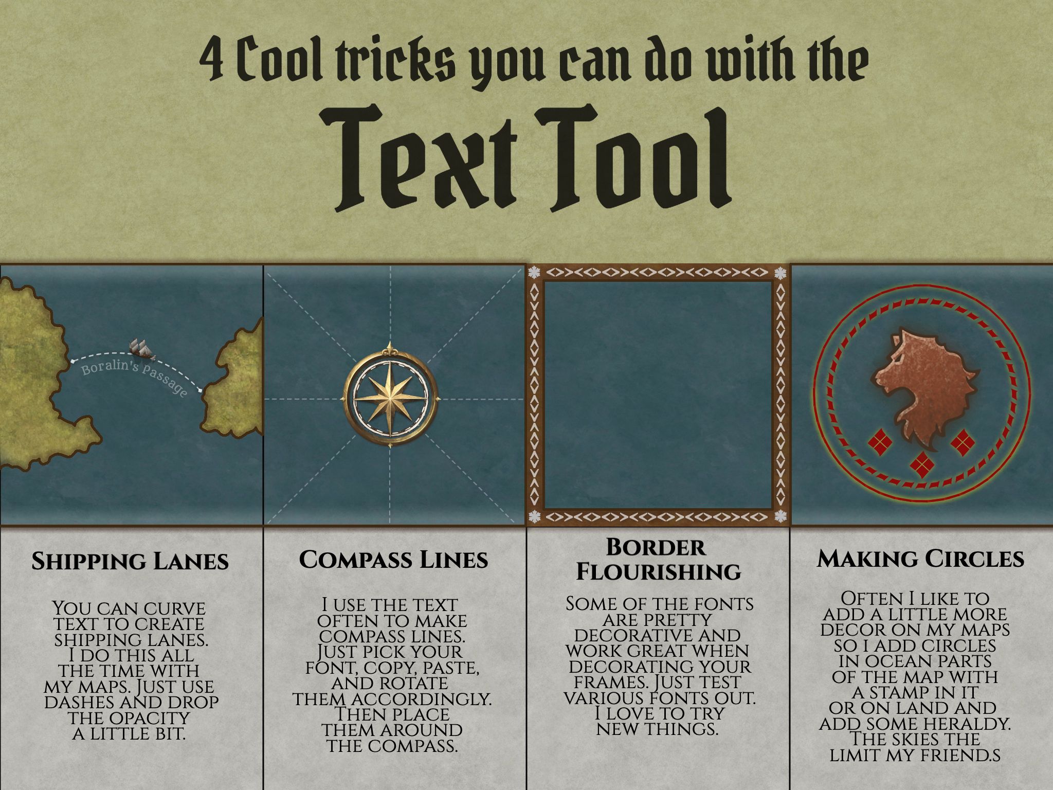 Text Tool Tricks (Guide) | Inkarnate - Create Fantasy Maps Online